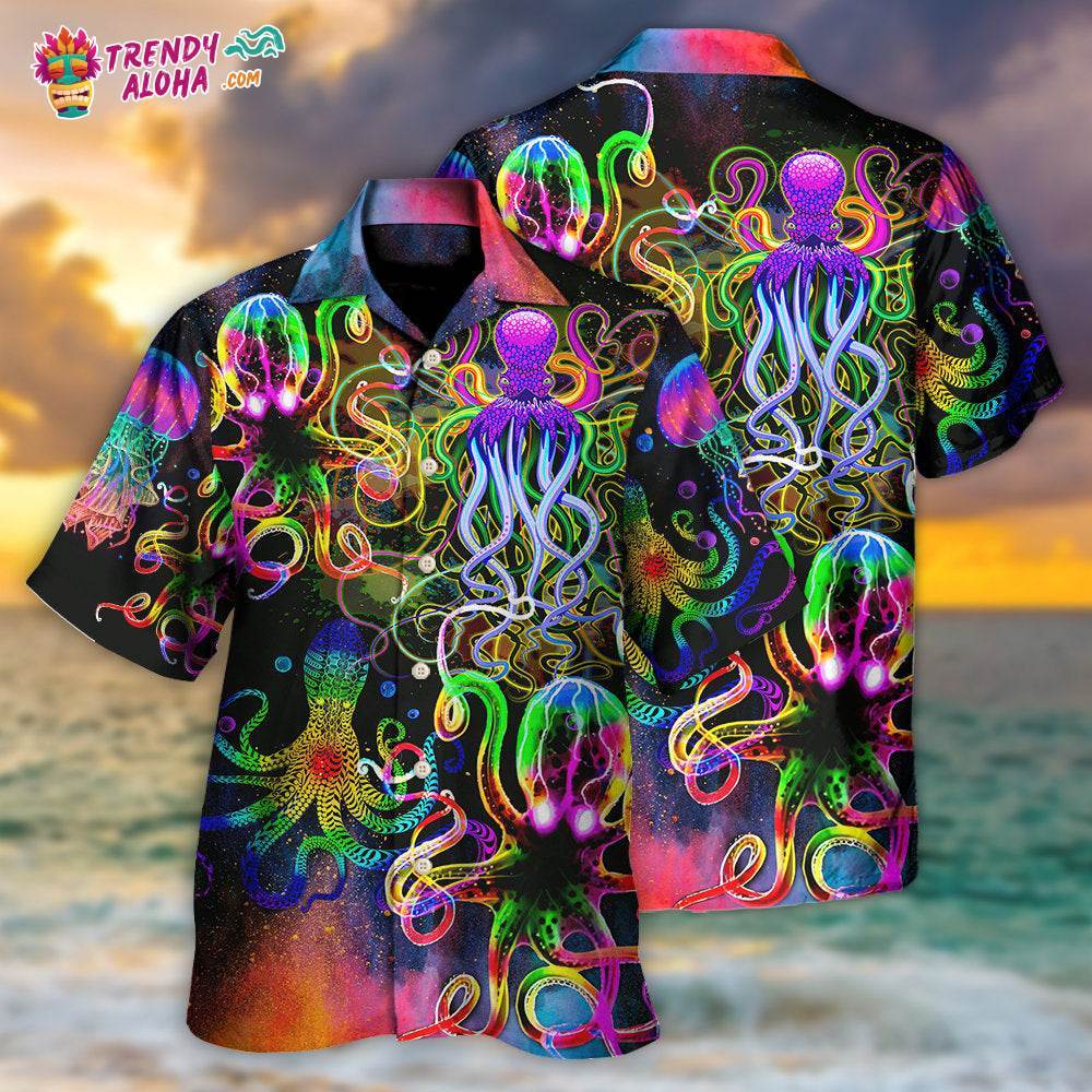 Best Octopus Hawaiian Shirt For Sale - Shop Unique Styles! | Trendy Aloha