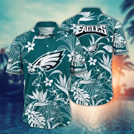 Best Philadelphia Eagles Hawaiian Shirt For Sale - Shop Now! | Trendy Aloha