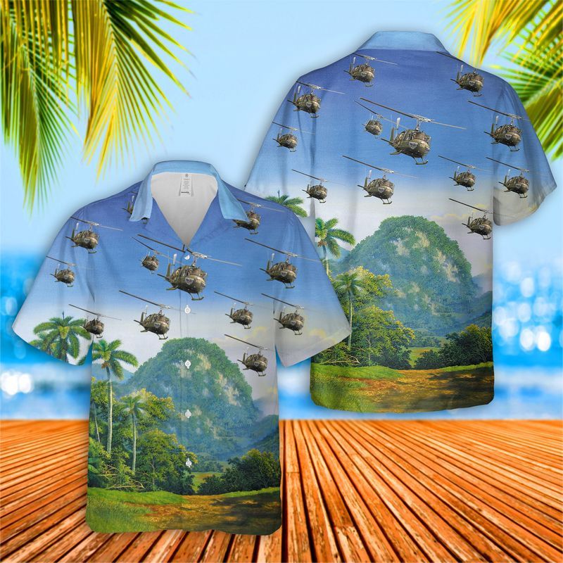 Military Hawaiian Shirt - Trendy Aloha